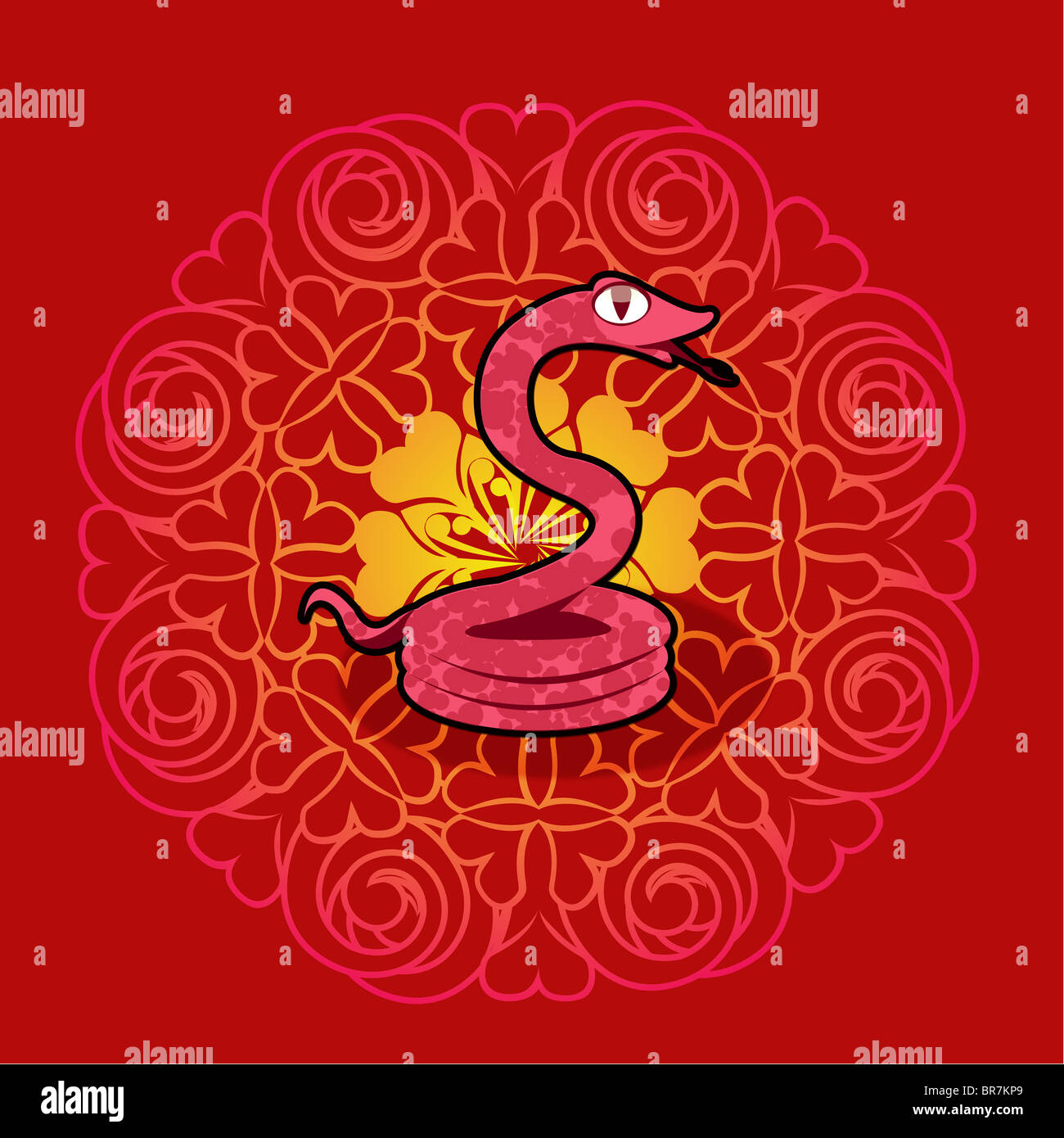 Chinese zodiac snake hi-res stock photography and images - Alamy