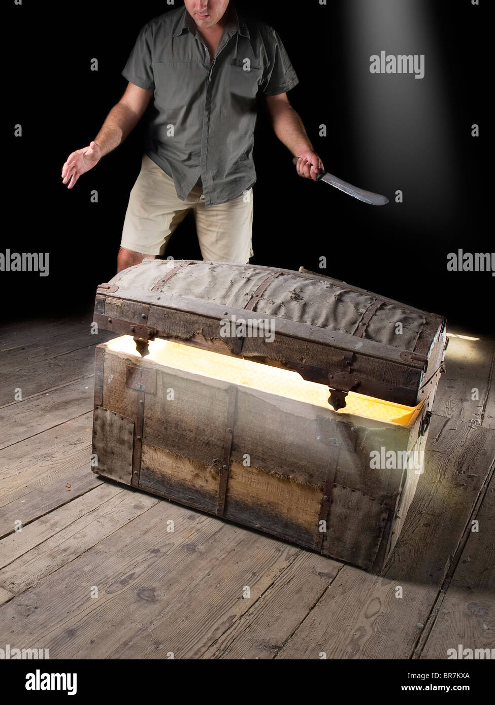 Finding a treasure hi-res stock photography and images - Alamy