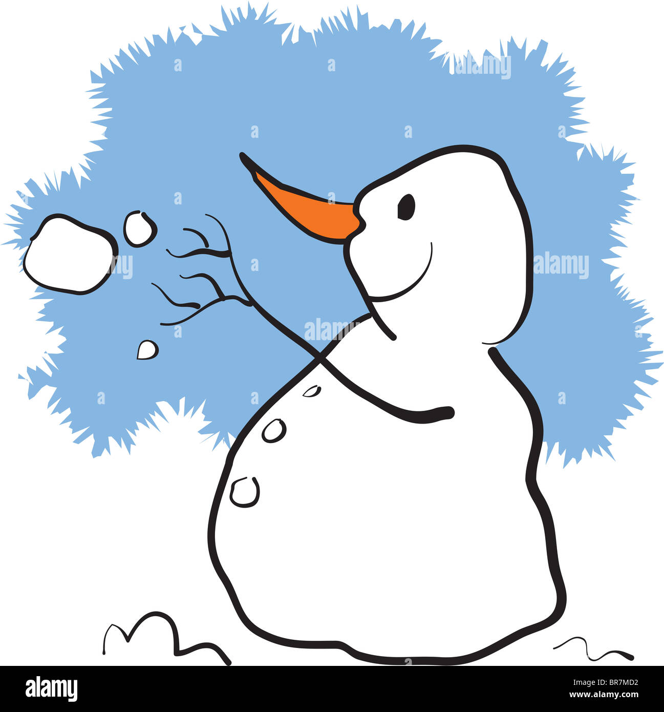Throwing a snowball hi-res stock photography and images - Alamy