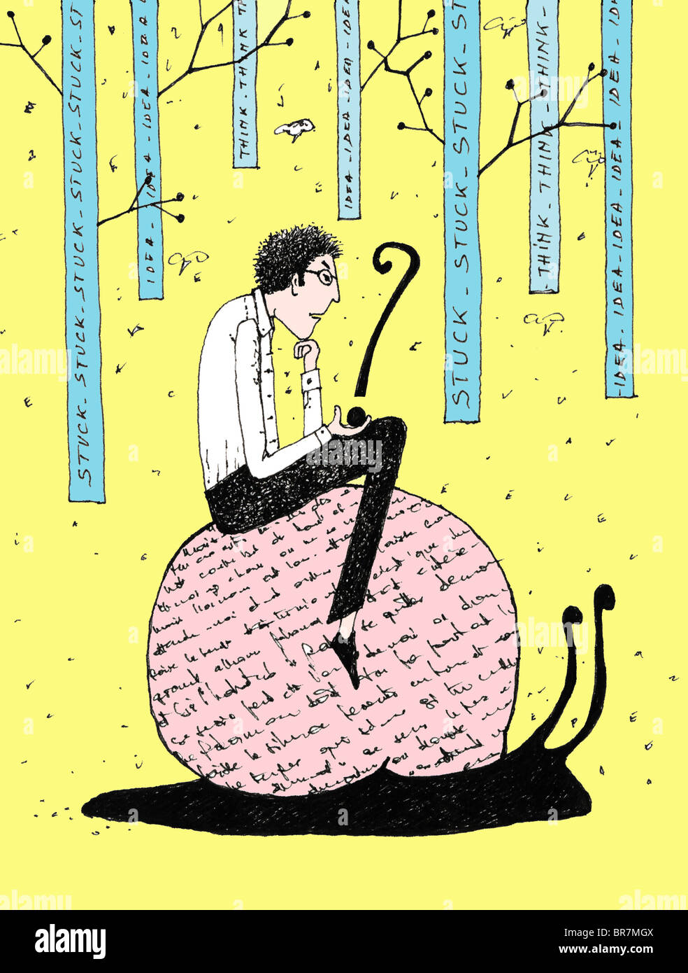 Moving at a snails pace hi-res stock photography and images - Alamy