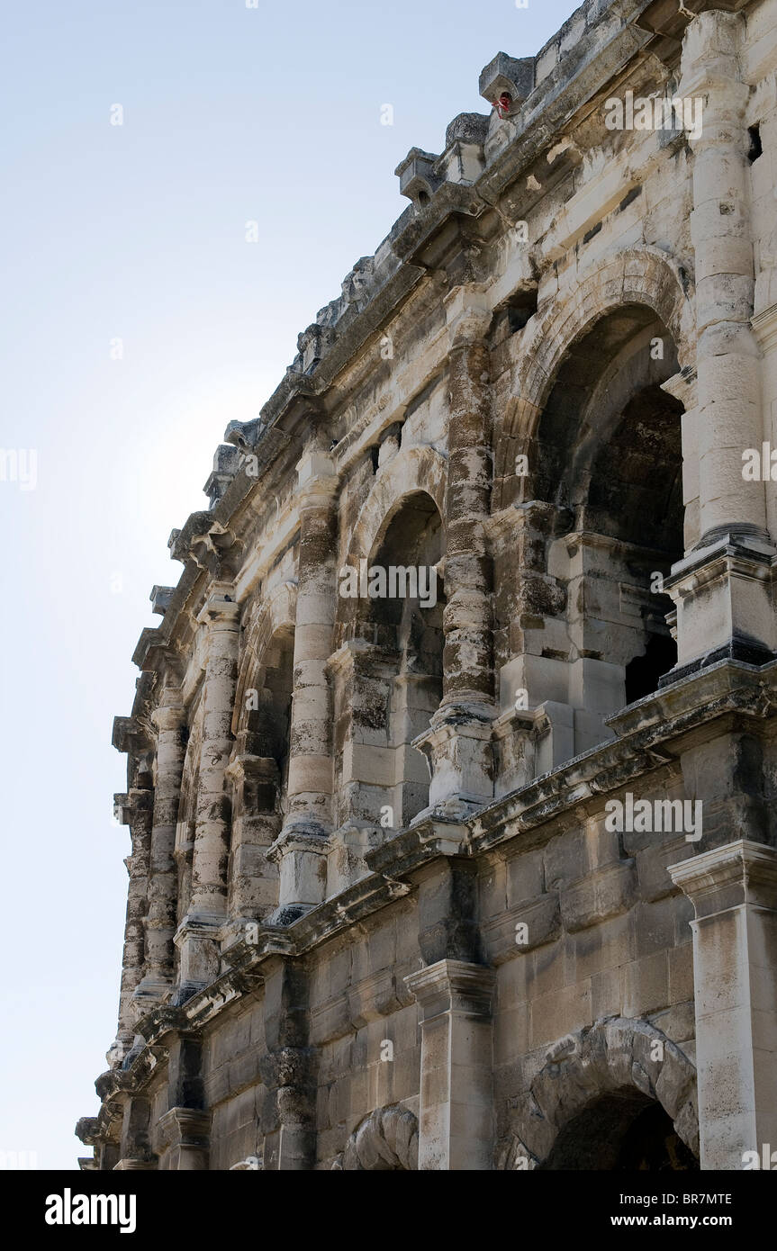 Roman arena. Nimes, Languedoc-Roussillon, France Stock Photo - Alamy