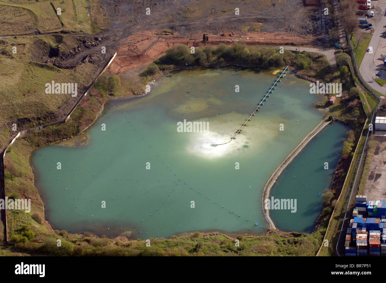 Industrial pollution toxic waste pool hi-res stock photography and ...