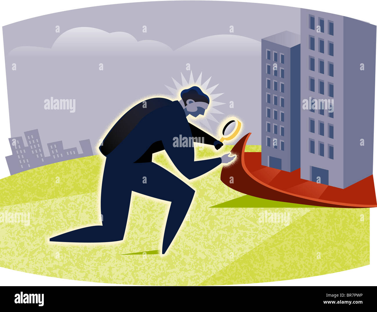 Cartoon carpet man hi-res stock photography and images - Alamy