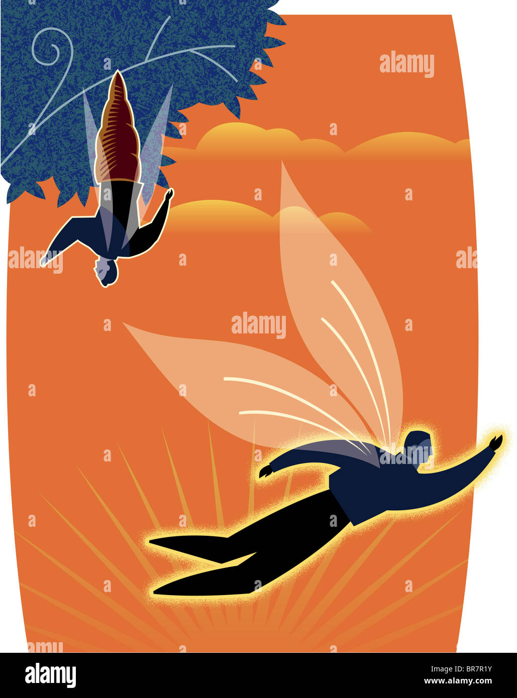 Emerging into growth illustration hi-res stock photography and images ...