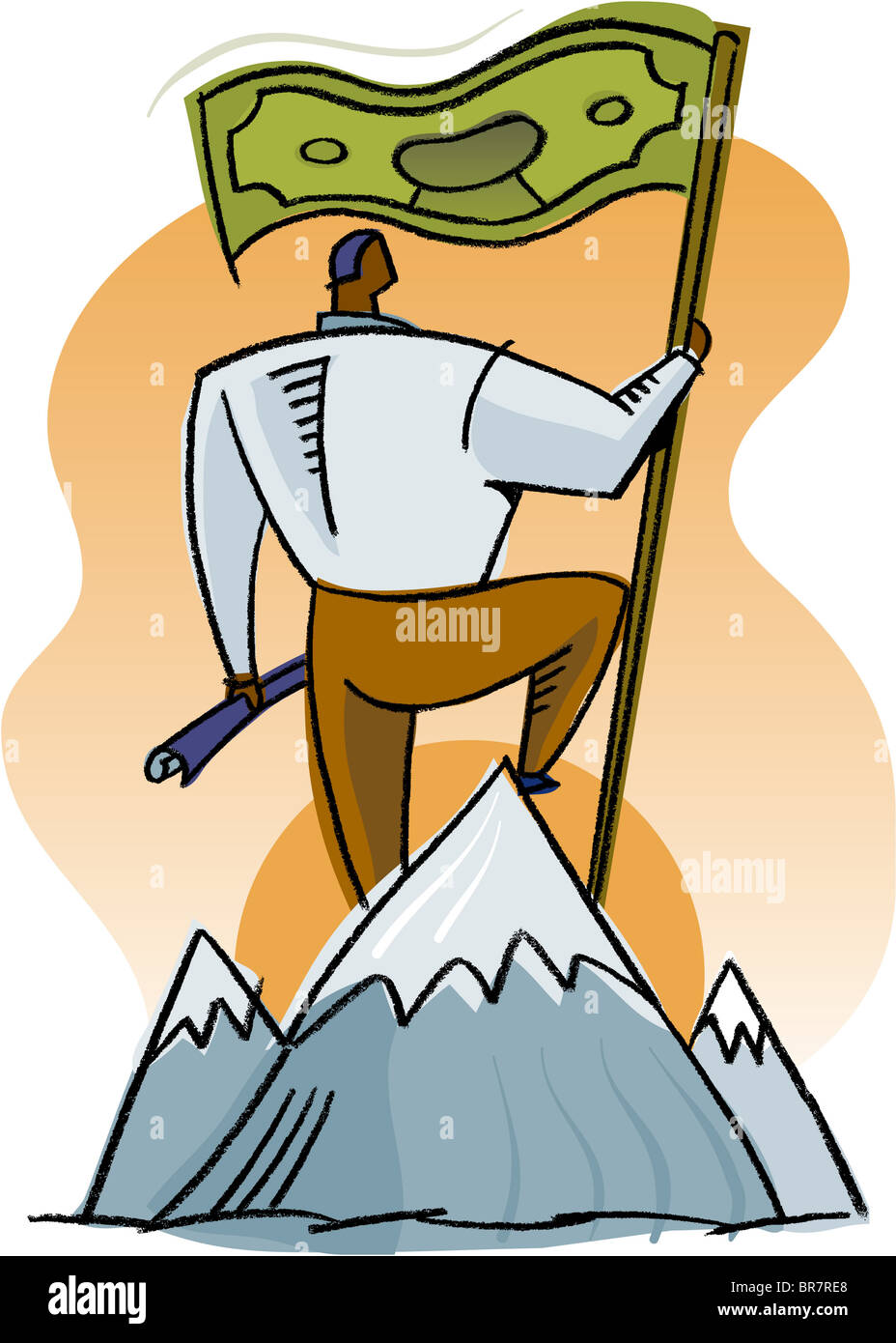 Cartoon proud man hi-res stock photography and images - Alamy