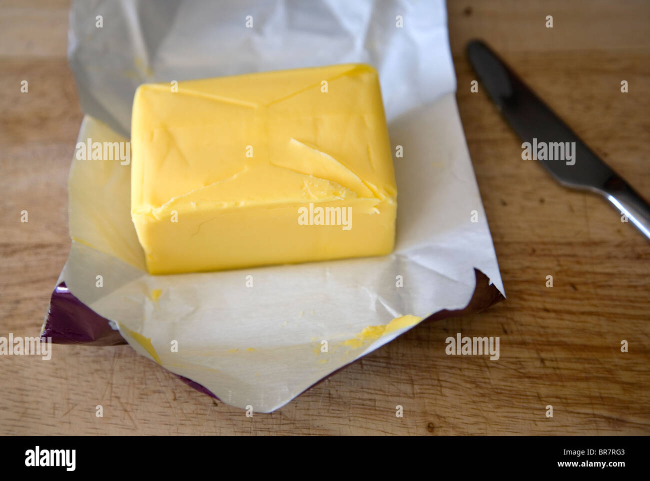Butter block hi-res stock photography and images - Alamy