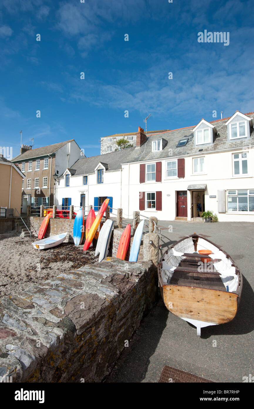 Cornish Village of Cawsand Stock Photo - Alamy
