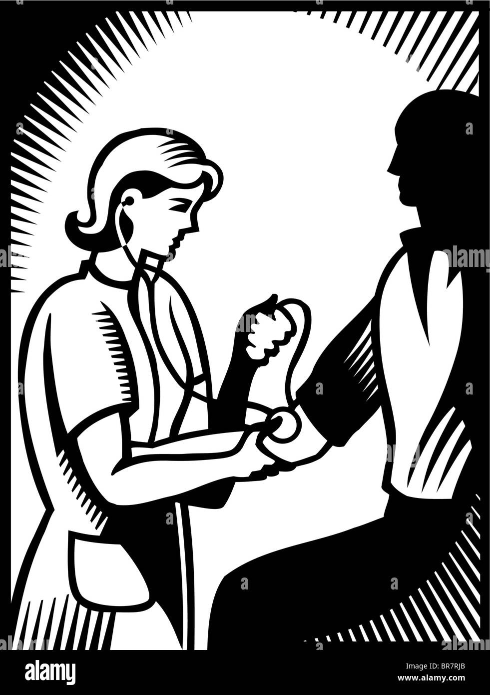 Pressure getting to you Black and White Stock Photos & Images - Alamy