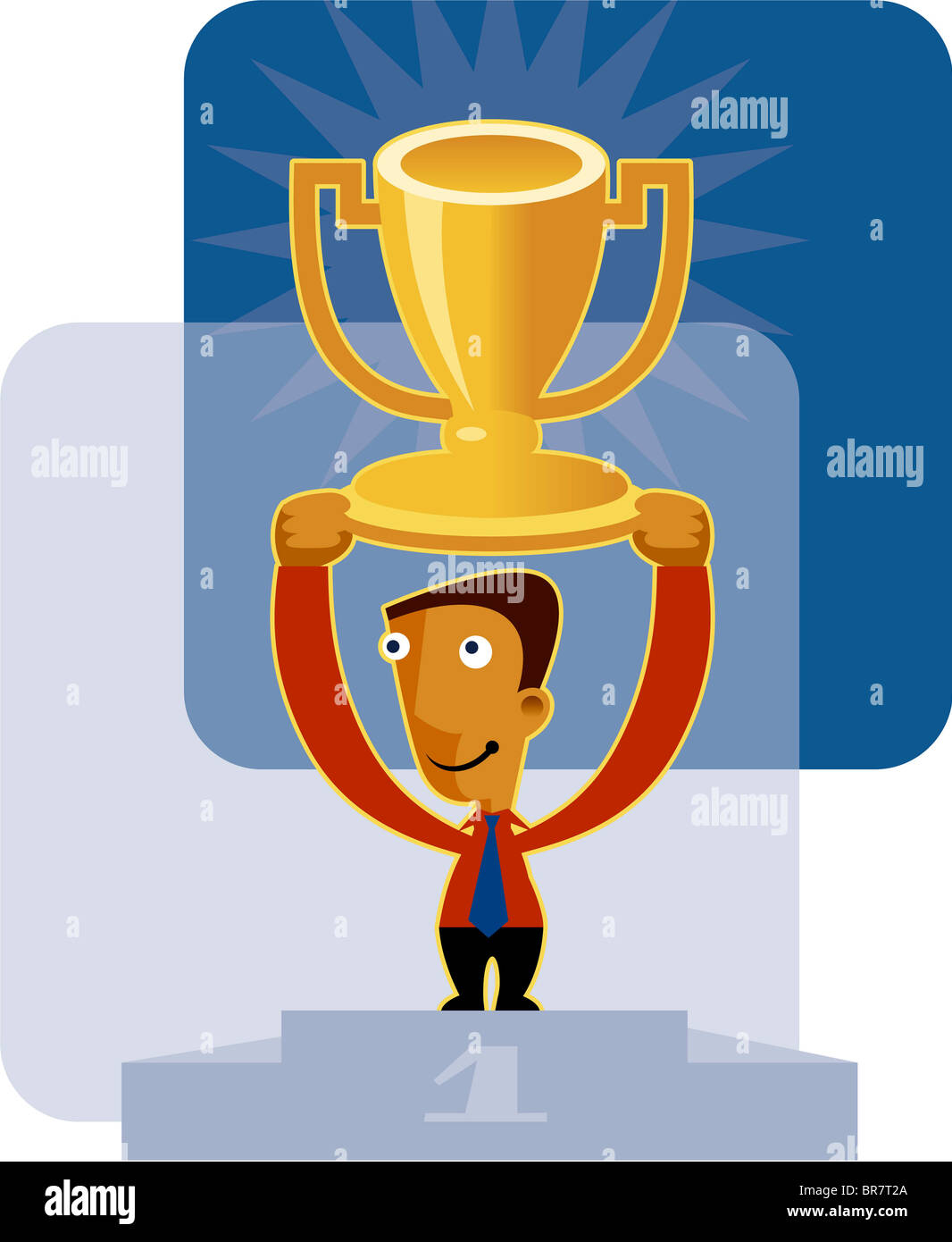 Cartoon Trophy High Resolution Stock Photography and Images - Alamy