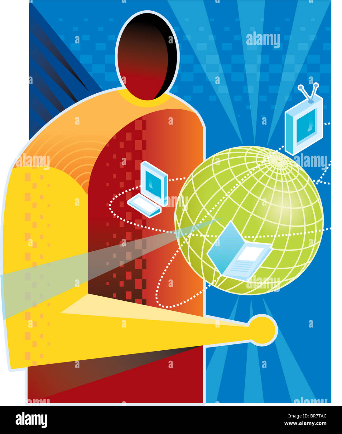 Browsing cartoons hi-res stock photography and images - Alamy