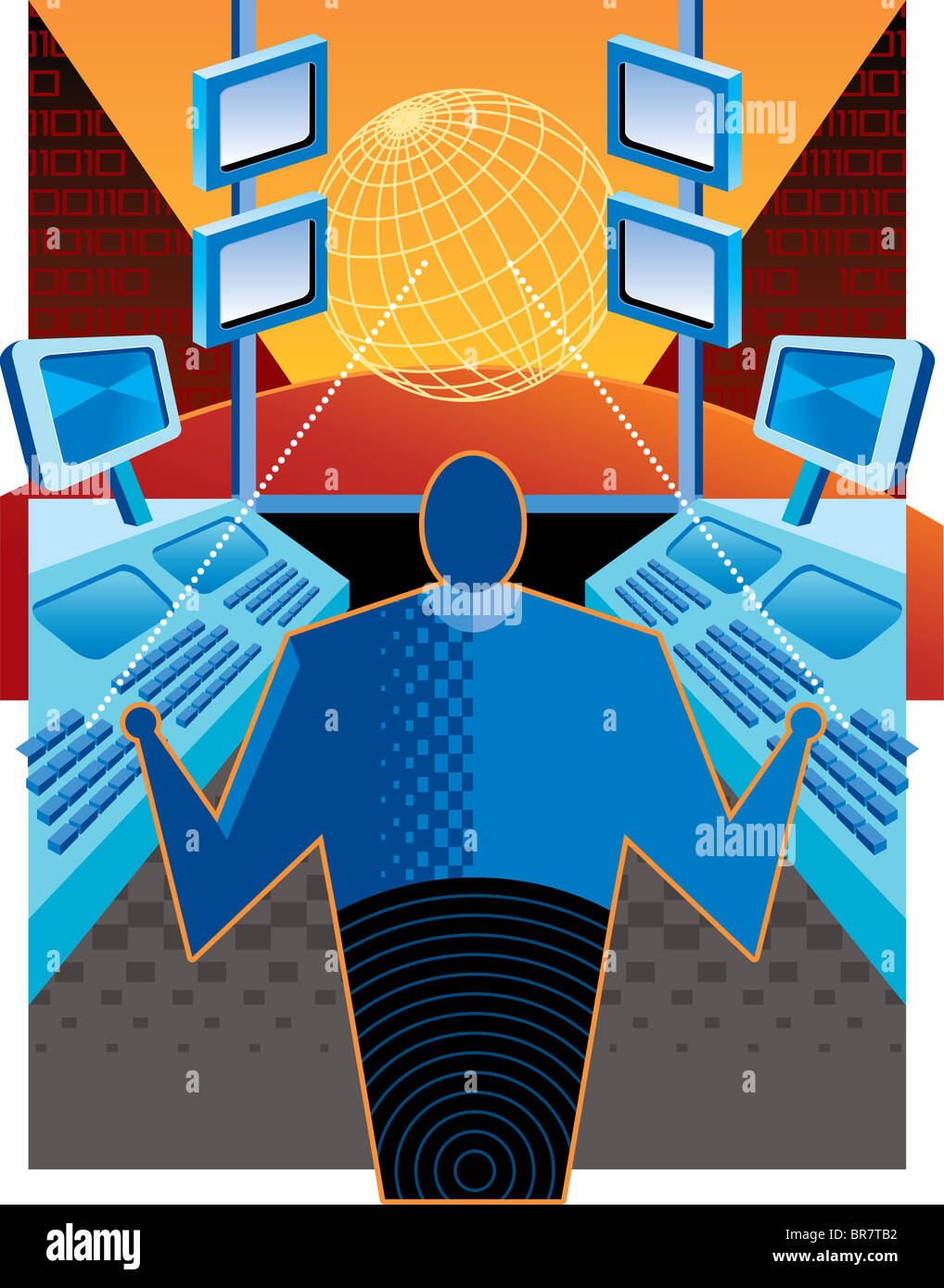 Work cartoons hi-res stock photography and images - Alamy