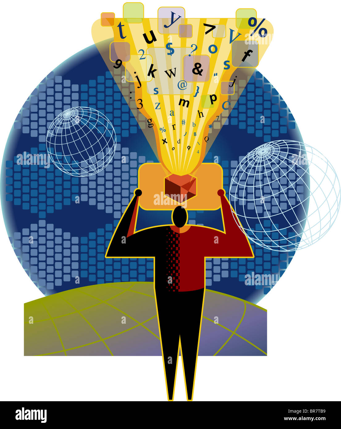 Jumbled up letters hi-res stock photography and images - Alamy