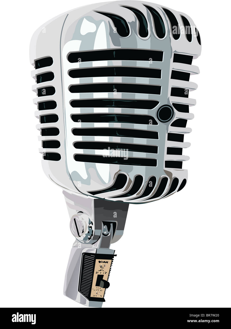 Old School Radio Microphone