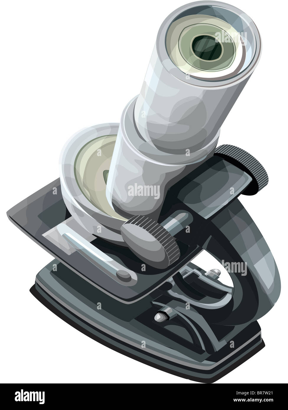 Microscopes cells illustration hi-res stock photography and images - Alamy