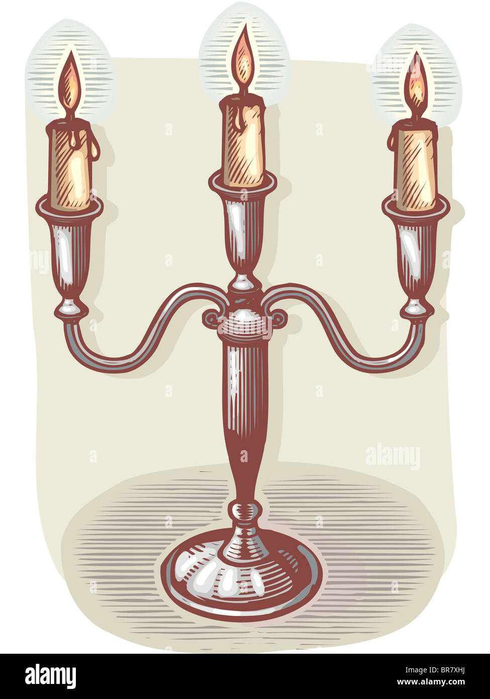 Candelabra painting hi-res stock photography and images - Alamy