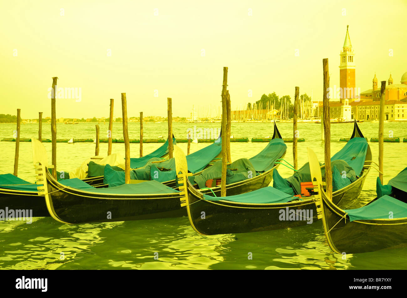 Sunset in Venice - Italy Stock Photo - Alamy