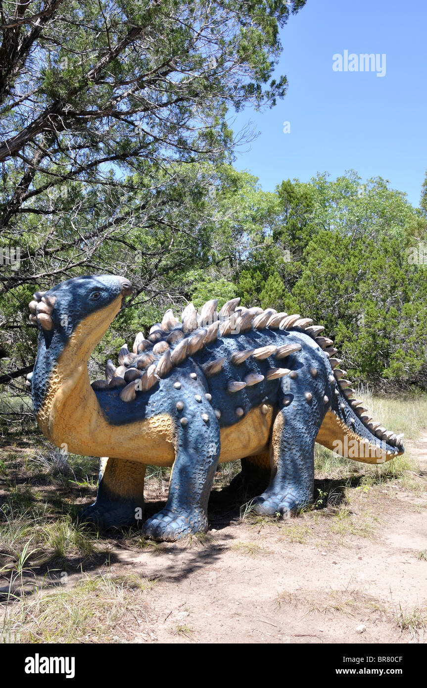 Scelidosaurus, Dinosaur World, Glen Rose, Texas, USA Stock Photo - Alamy