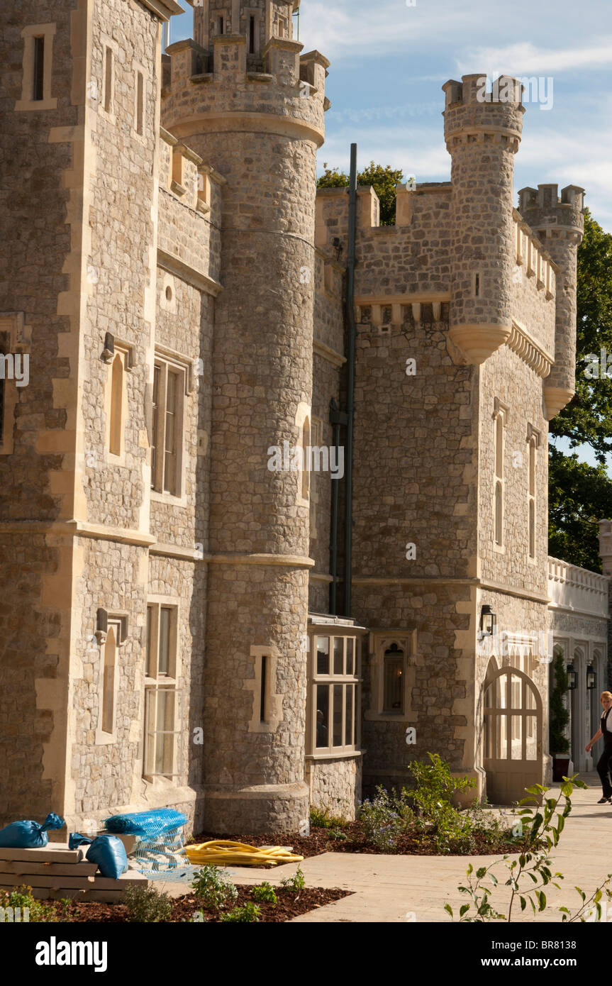 Whitstable Castle and Gardens built in 1790 for the pearson family with ...