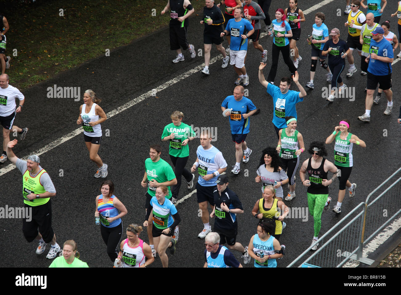 30th GREAT NORTH RUN 2010 start line Worlds biggest run/ half marathon ...