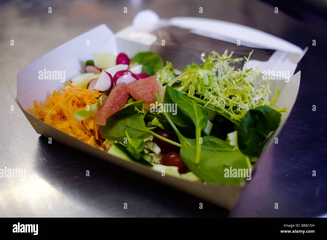 A salad box ready to be served Stock Photo - Alamy