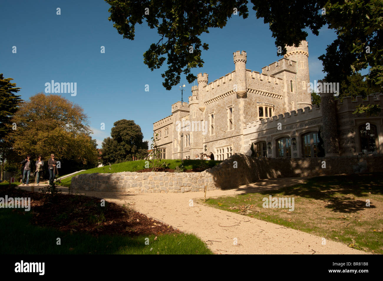 Whitstable Castle and Gardens built in 1790 for the pearson family with ...