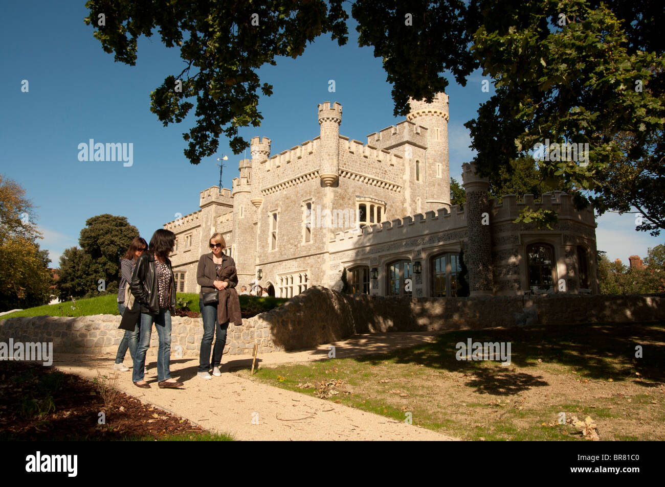 Whitstable Castle and Gardens built in 1790 for the pearson family with ...