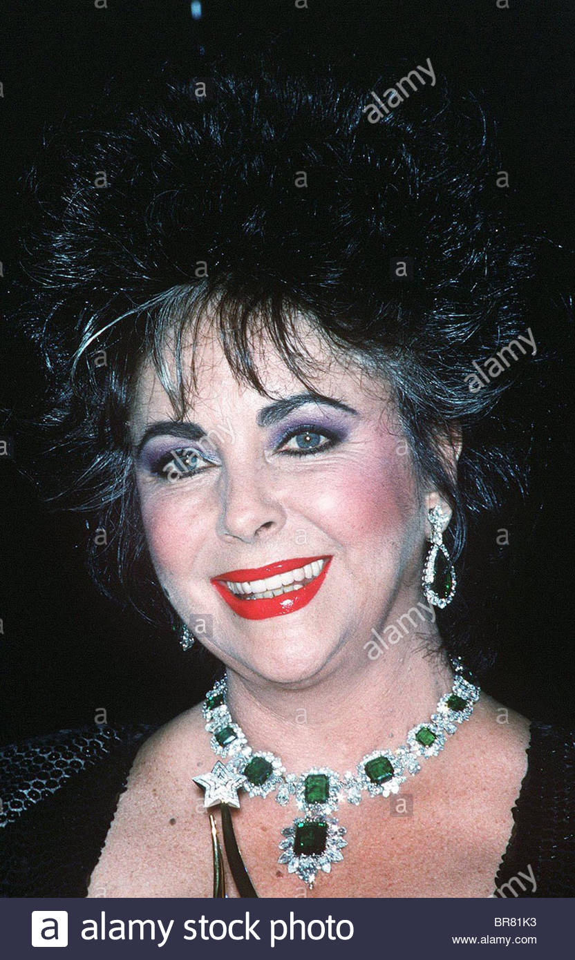 Elizabeth Taylor 1985 Stock Photos & Elizabeth Taylor 1985 Stock Images ...