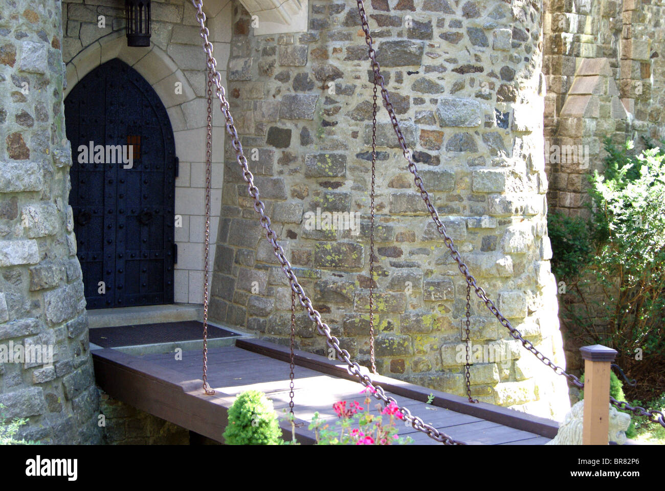 Castle Main Entrance Stock Photo - Alamy