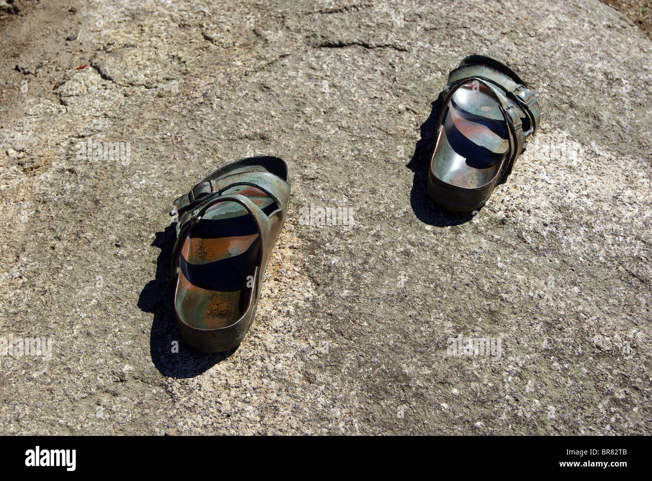 Fort rock sandals hi-res stock photography and images - Alamy