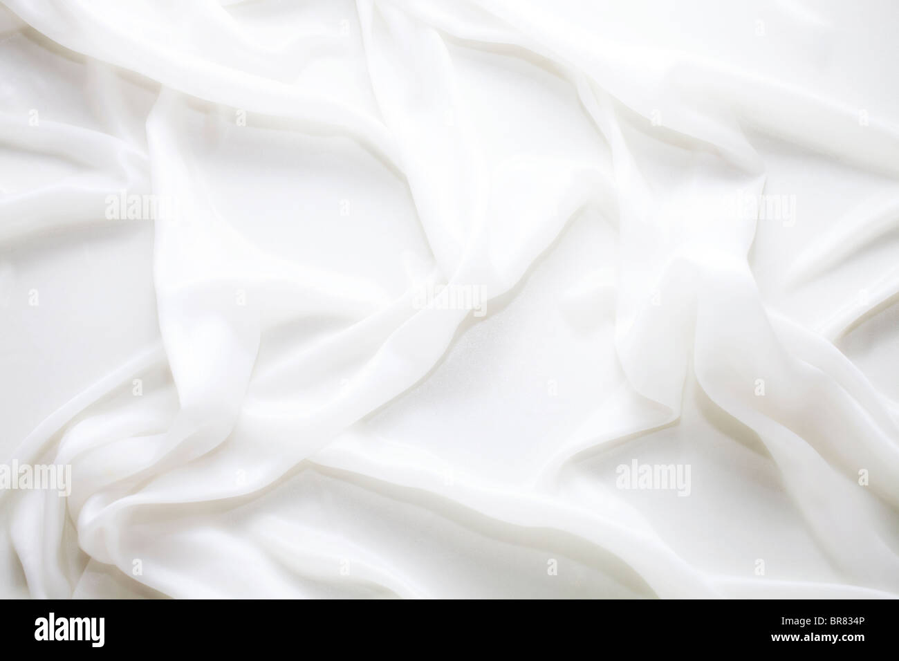 delicate waves of satin silk close up Stock Photo - Alamy