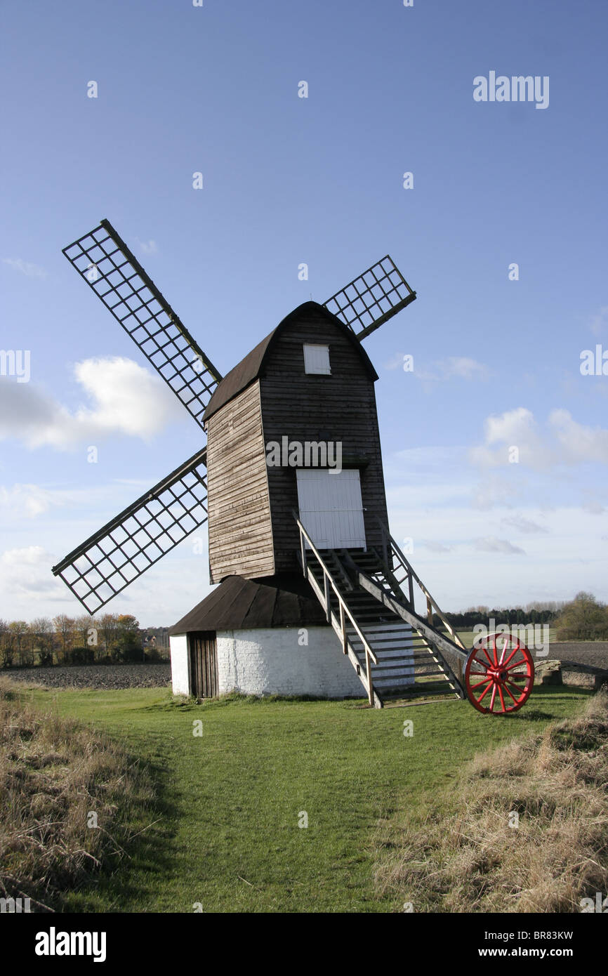 Pitstone windmill autumn hi-res stock photography and images - Alamy