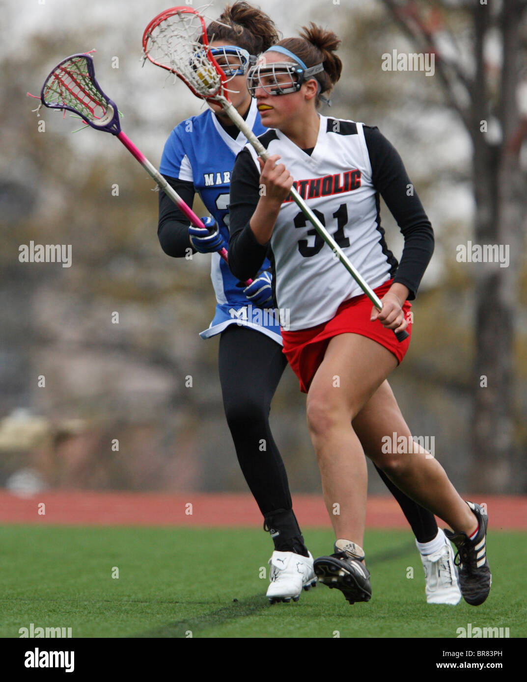 College Lacrosse Action Shots