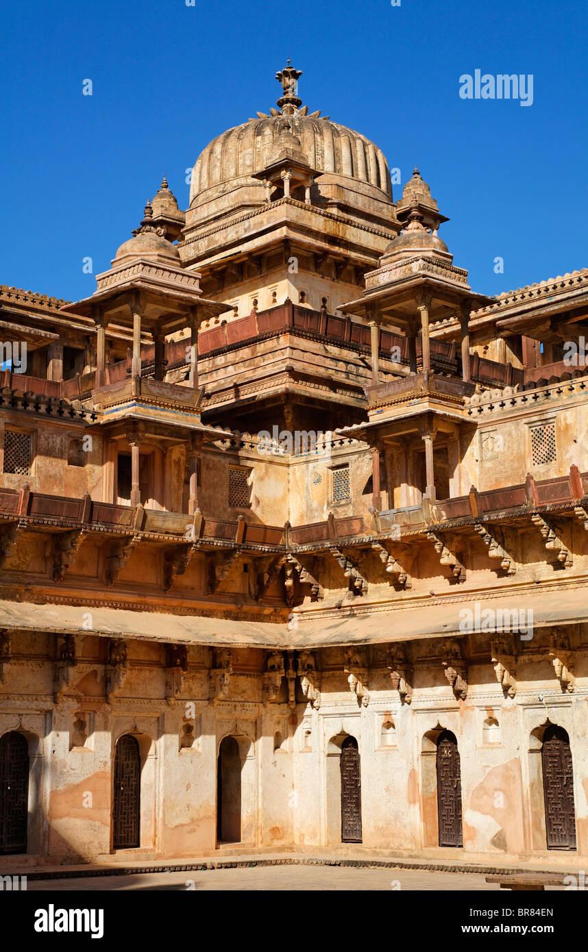 Jahangir Mahal, Orchha, Madhya Pradesh, India Stock Photo - Alamy