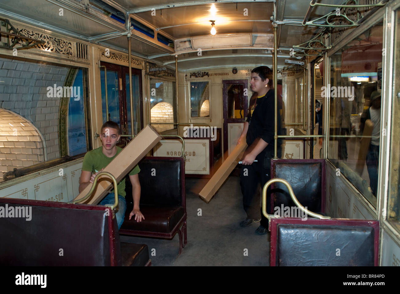 The Paris Metro Train Seat High Resolution Stock Photography and Images ...
