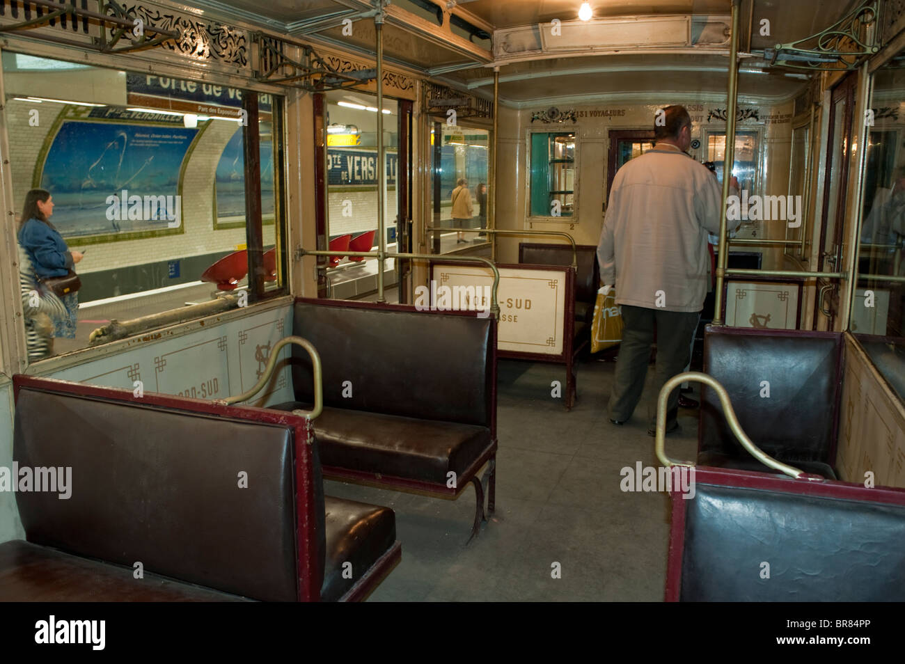 Paris, France, Paris Metro, People Inside, Visiting historic ...