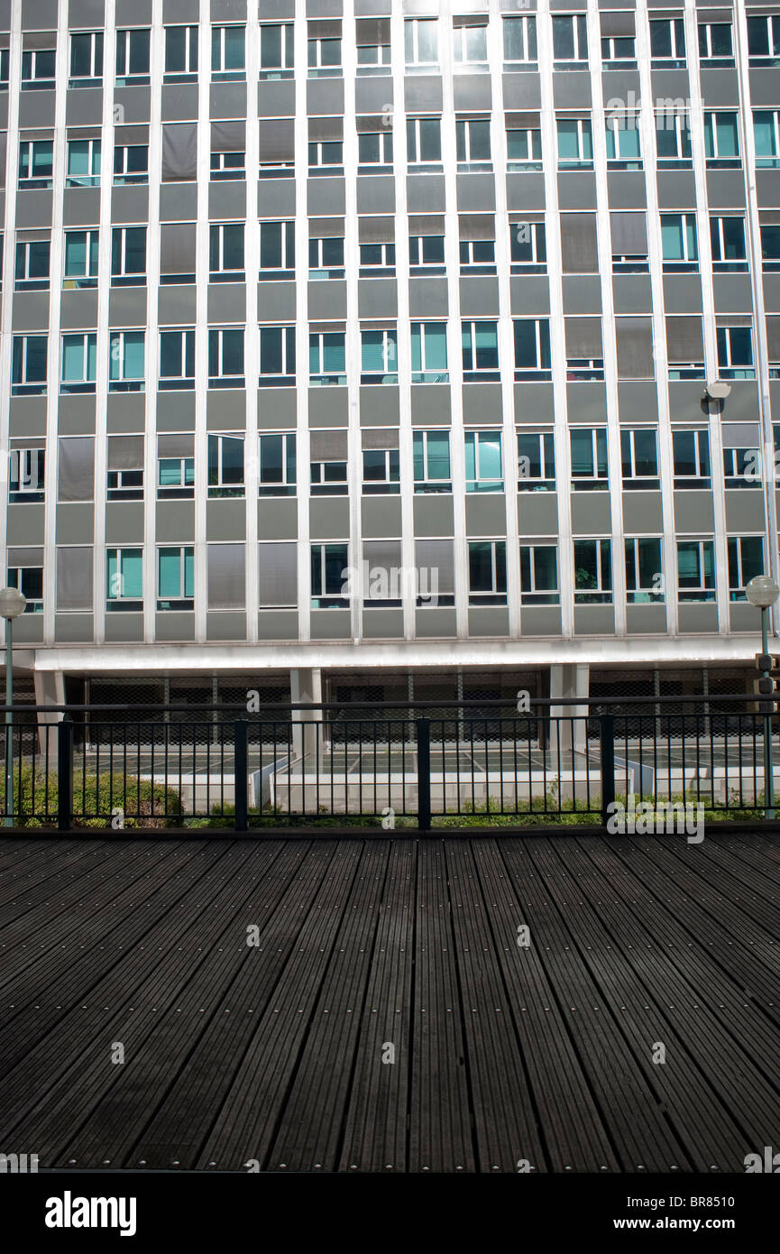 Paris, France, Close up View, Front, Office Buildings, Montparnasse ...