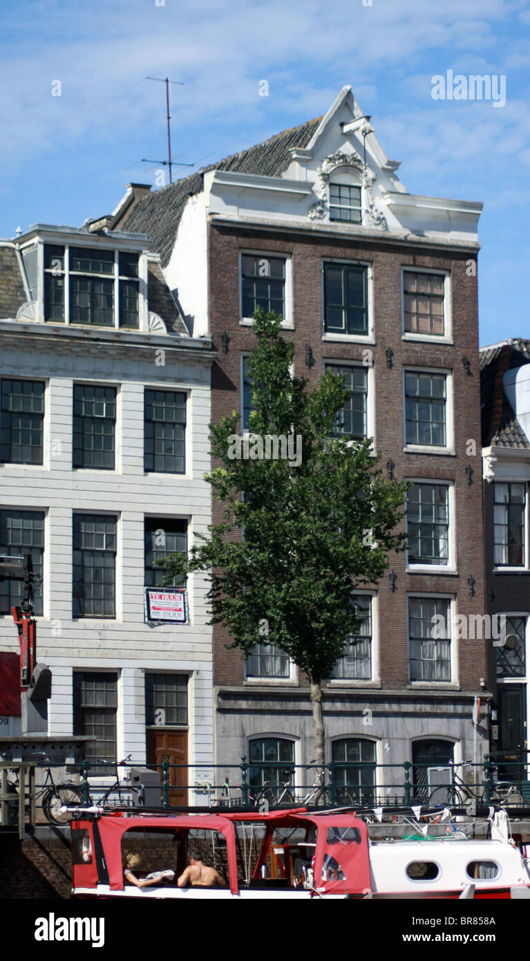 Typical dutch canal scene hi-res stock photography and images - Alamy