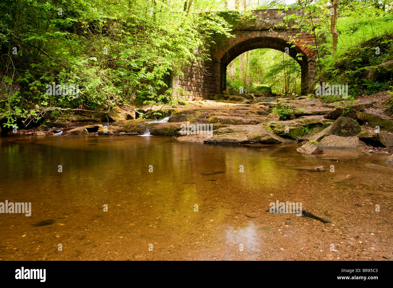 Water falling stone hi-res stock photography and images - Alamy