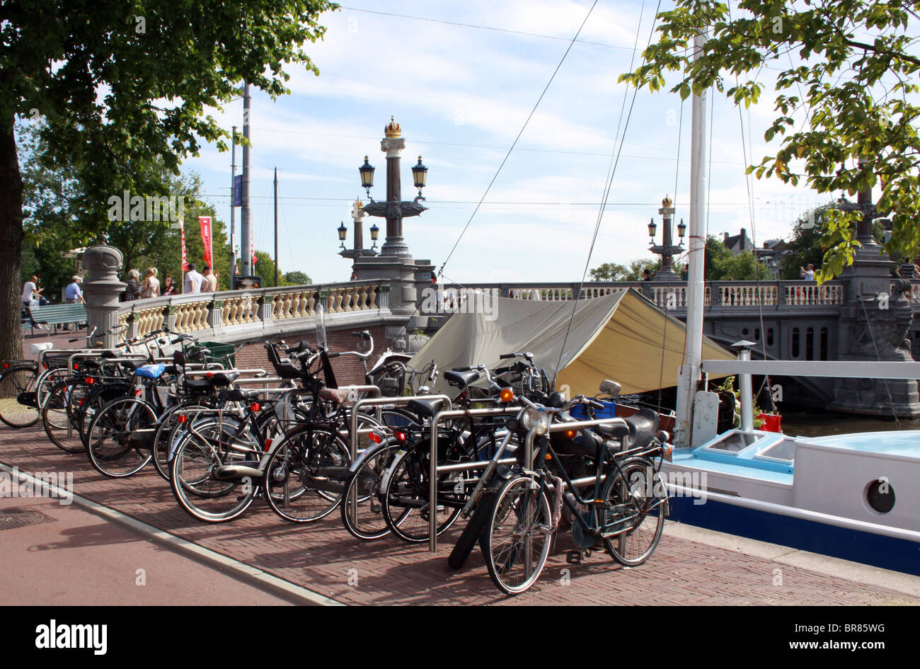 Bicycle Amsterdam, The Netherlands Stock Photo - Alamy