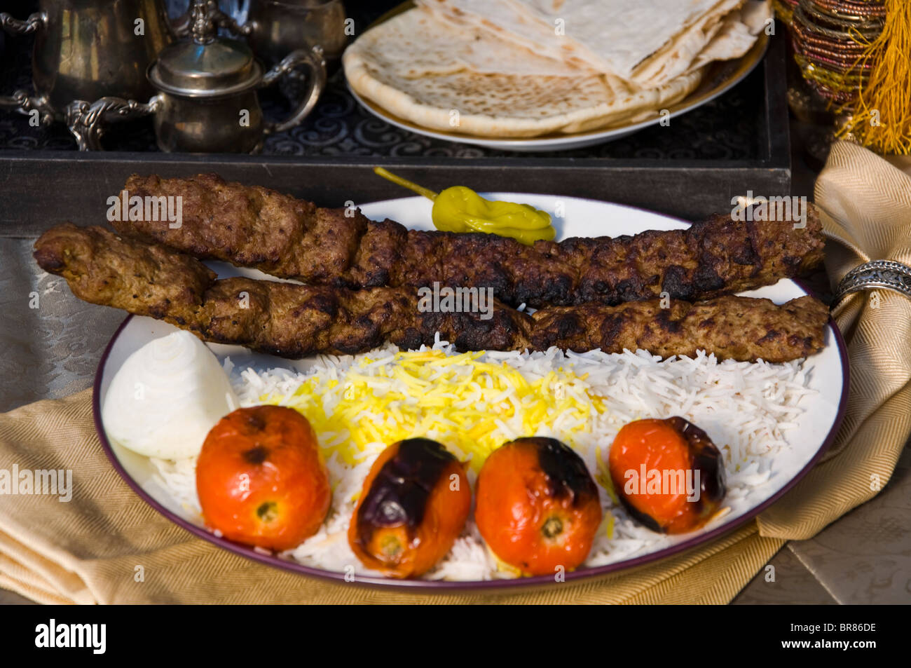 Chelo kebab hi-res stock photography and images - Alamy