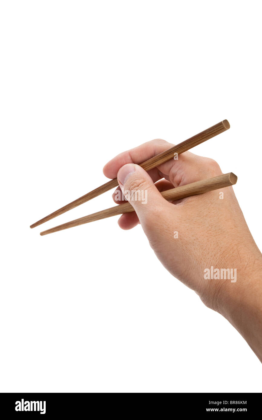 Hand chopsticks hi-res stock photography and images - Alamy