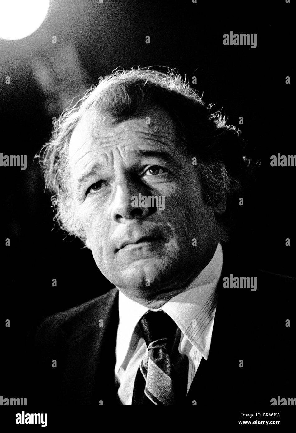 Attorney, F. Lee Bailey, in San Francisco during the Patty Hearst trial ...