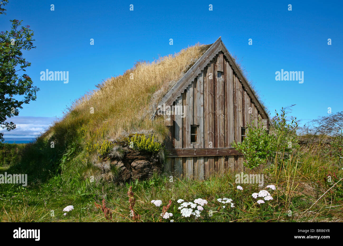 Turf farmhouse iceland hi-res stock photography and images - Alamy