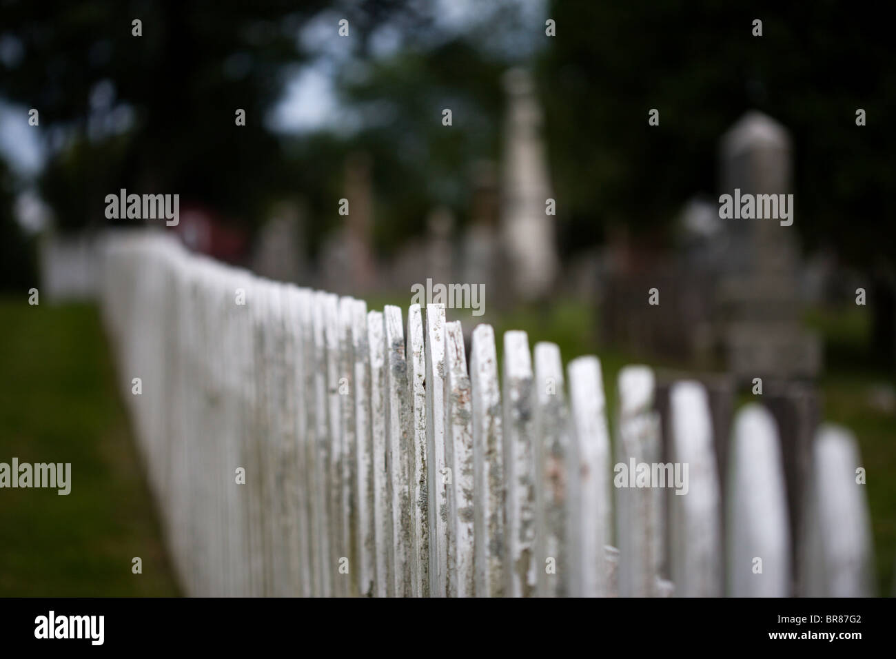 An old graveyard Stock Photo - Alamy