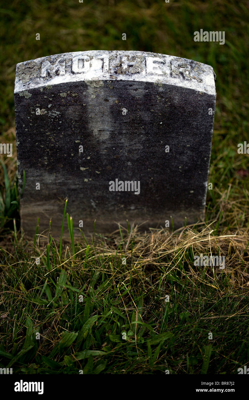 Mother tombstone High Resolution Stock Photography and Images - Alamy