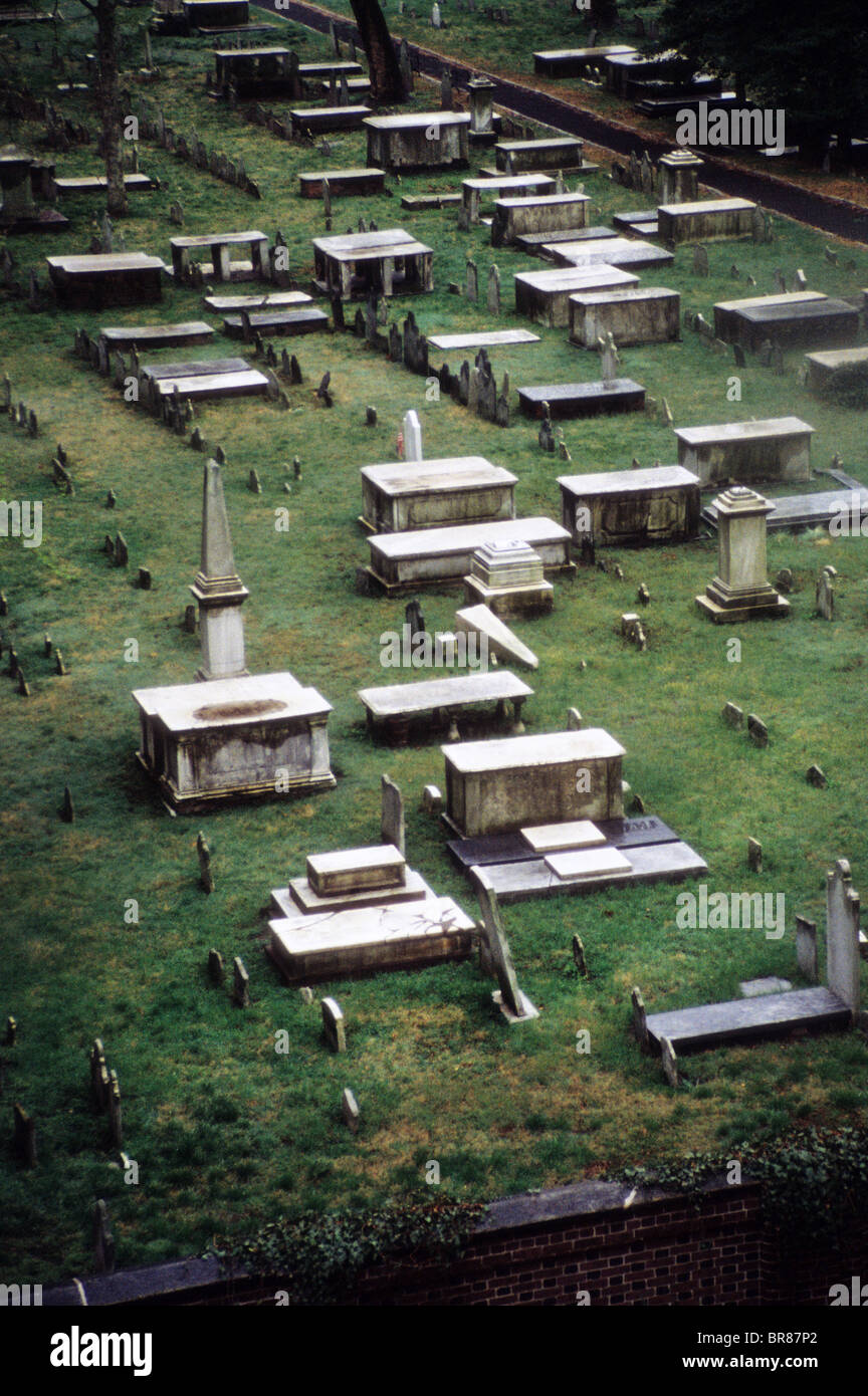 cemetery grave Philadelphia Pennsylvania history old memorial Stock ...