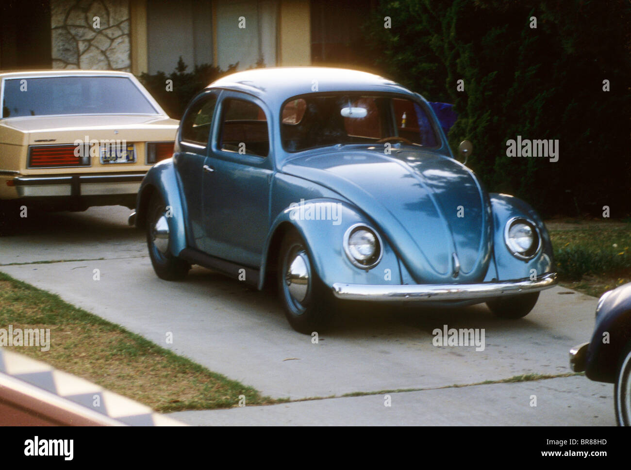 blue Volkswagen bug car auto classic old cute fad theme desire want ...