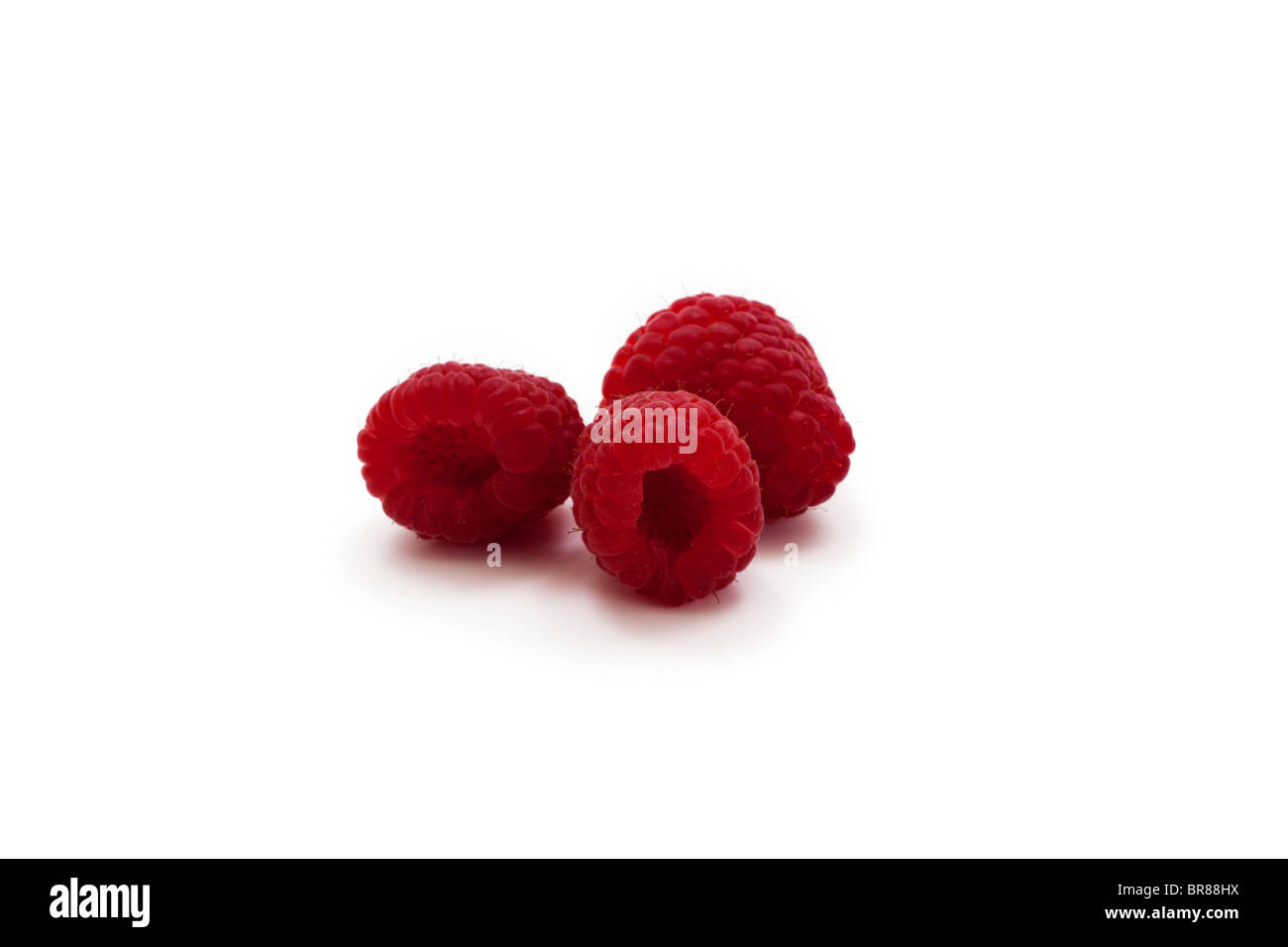 Raspberries Cut Out Stock Images & Pictures - Alamy
