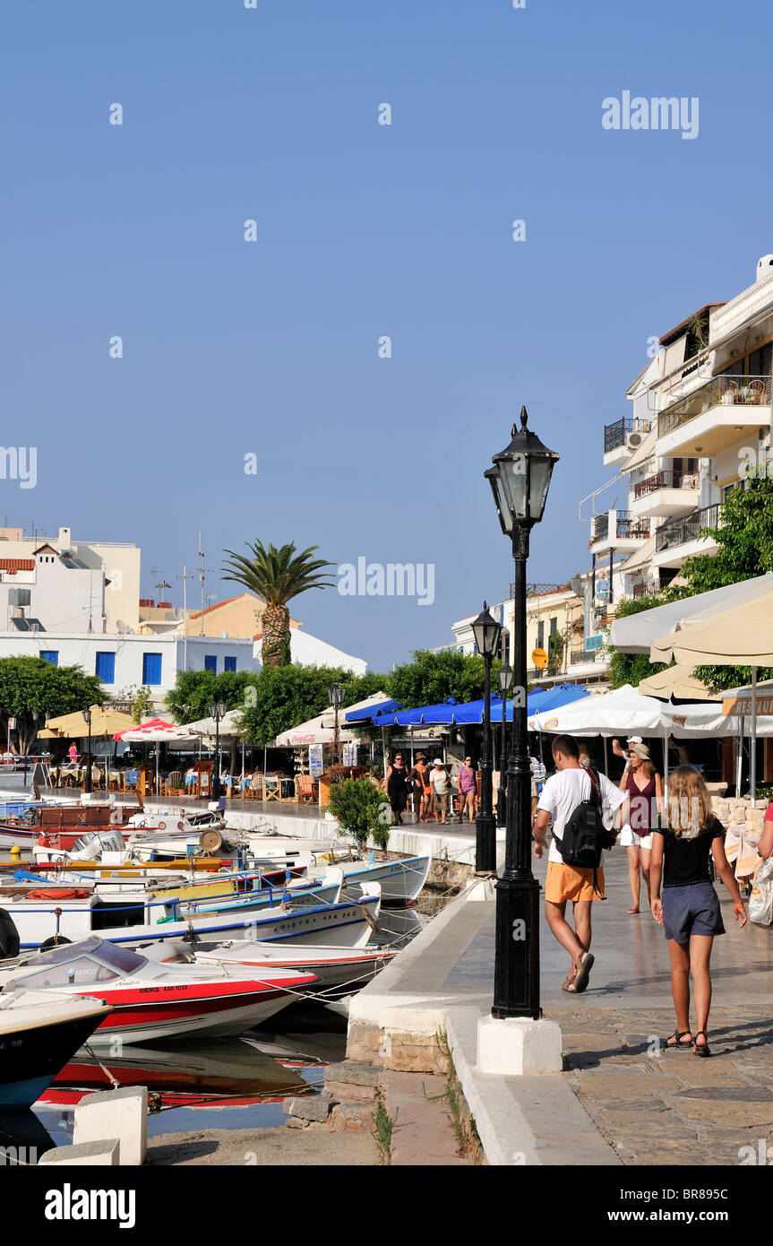 Crete people tourism hi-res stock photography and images - Alamy