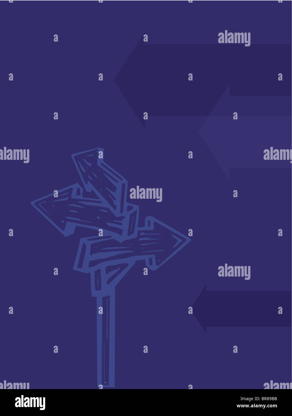 Pathway illustration hi-res stock photography and images - Alamy